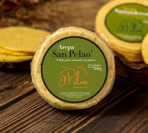 Arepa de maíz pelado | Productos Alimenticios El Pilón SAS | Colombian ...