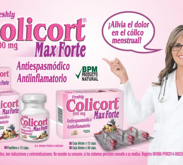 COLICORT® ANTIESPASMÓDICO - ANTIINFLAMATORIO | LABORATORIOS NATURAL ...