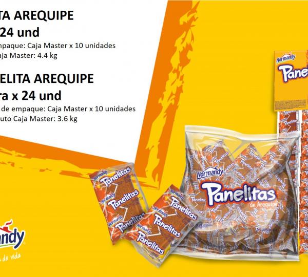 Panelitas de leche | INDUSTRIA NORMANDY S.A.| Colombian B2B Marketplace