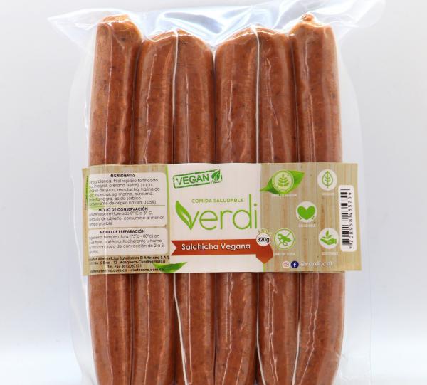 SALCHICHAS VEGANAS | PRODUCTOS ALIMENTICIOS EL ARTESANO S.A.S ...