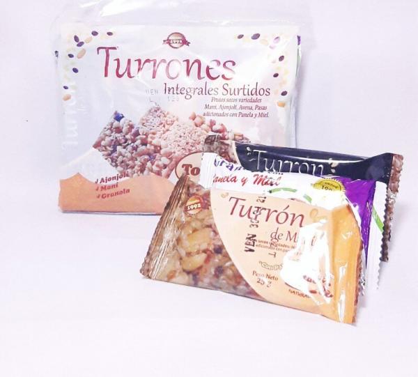 Turrón Surtido De Panela Y Miel Natural paquete x 6 Unidades ...