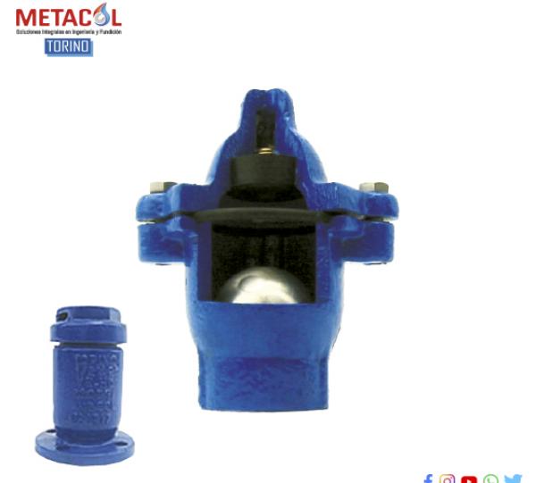 Válvula admisión y expulsión de aire V.A.E cámara sencilla | Metacol S.A | Colombian B2B Marketplace
