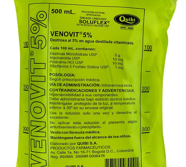 Venovit 5% AD | Biofluidos & Farma S.A.S.| Colombian B2B Marketplace