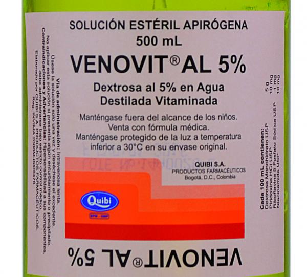 Venovit 5% AD | Biofluidos & Farma S.A.S.| Colombian B2B Marketplace